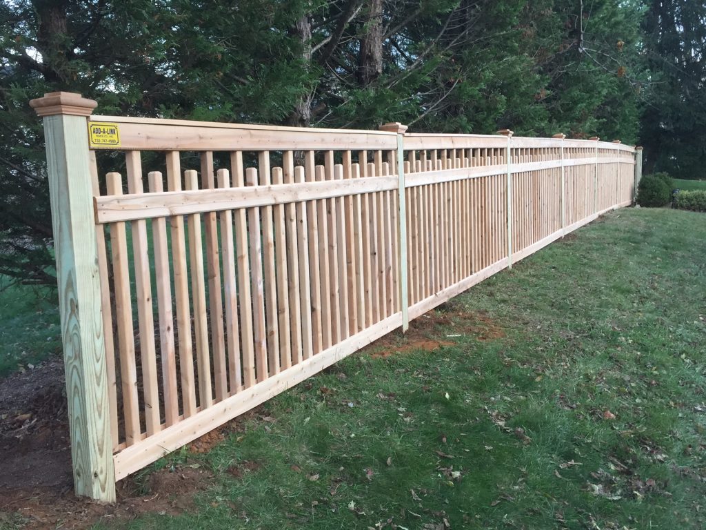 Classic Three Rail Picket - Add A Link Fence Company