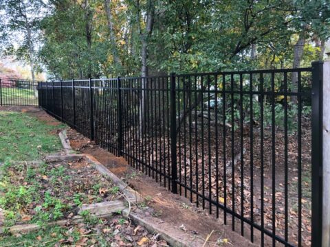 Black Jerith Aluminum Fence - Add A Link Fence Company