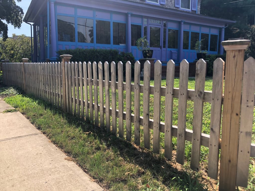 Custom Spaced Picket Cedar Fence - Add A Link Fence Company