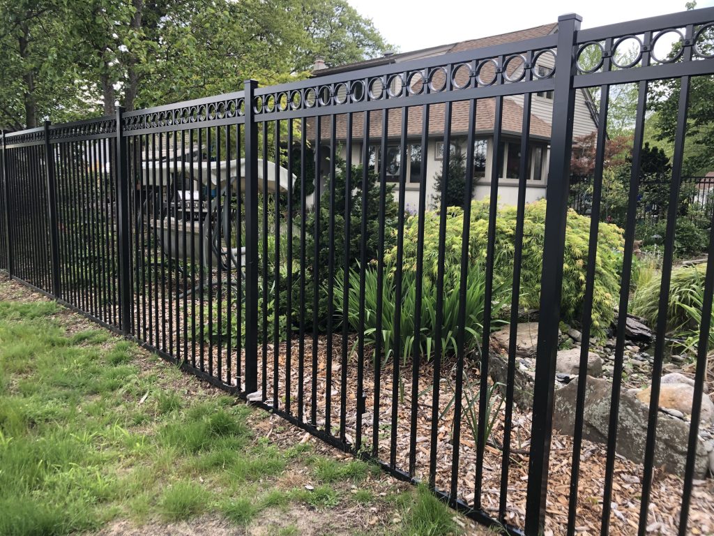 Jerith Regency Aluminum Fence With Rings - Add A Link Fence Company