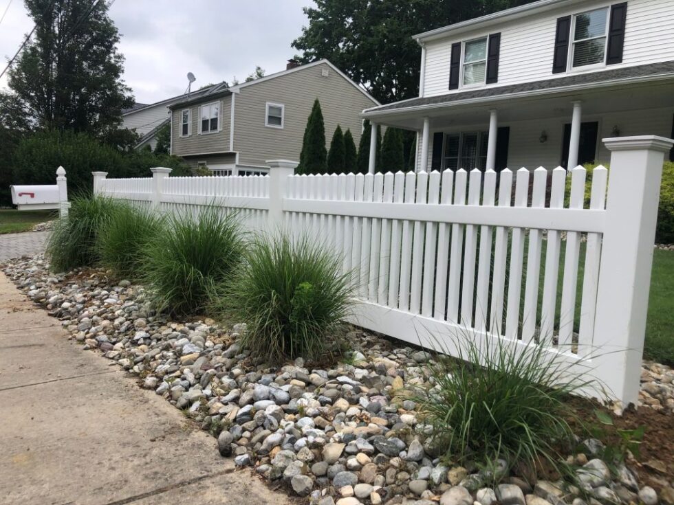 Classic picket fence for a classic Fair Haven home - Add A Link Fence ...