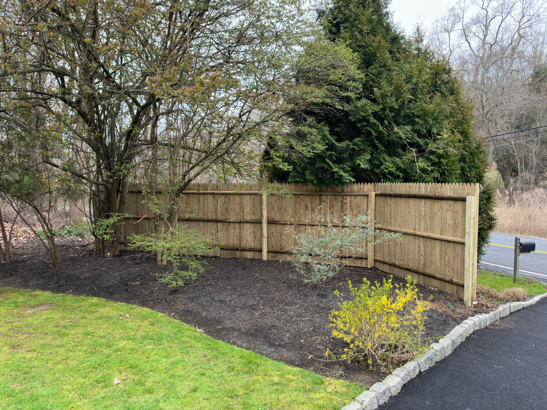 Attractive and Sturdy Pressure Treated Stockade Fence - Add A Link ...